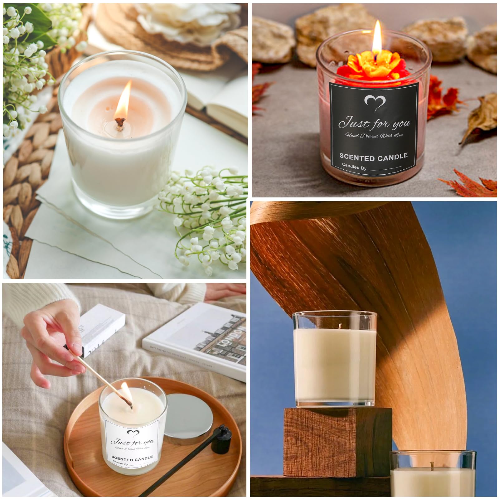 Top 10 Stylish Glass Jars for Your Next Candle Making Project – True Candle